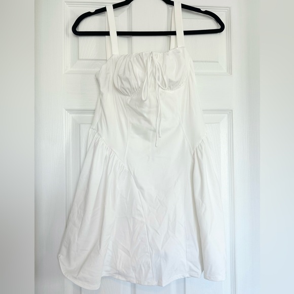 HALARA | Dresses | Halara Softlyzero Airy Tie Front Dress | Poshmark